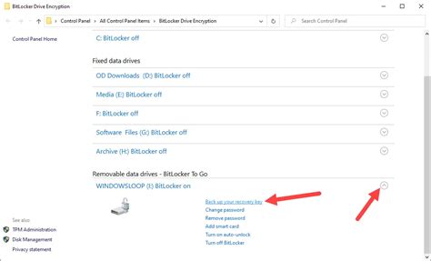 How To Backup Bitlocker Recovery Key In Windows