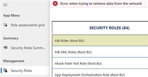 BUG Security Management Any Updates On The Below Bugs Issue Microsoft Powerapps