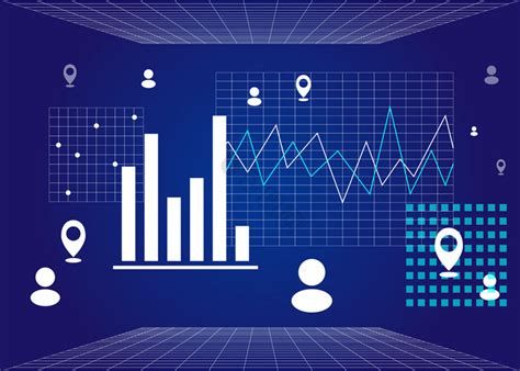 高科技数据分析png下载 包图网