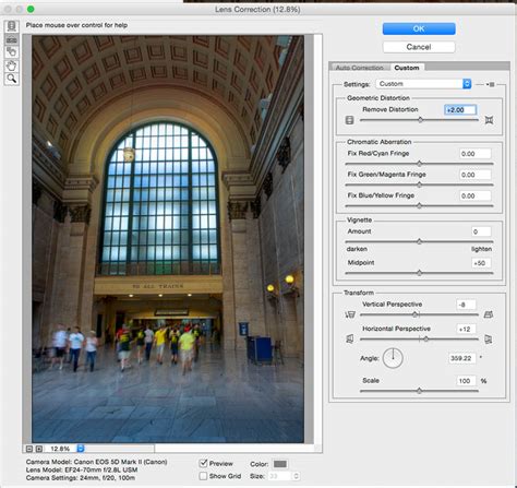 Lens Correction In Photoshop Tutorial PhotoshopCAFE