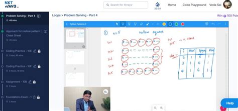 Day39 Day39 50daysofcode 50daysofcode Nxtwave Hollowpatterns