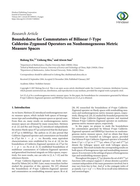 pdf boundedness for commutators of bilinear θ type calderón zygmund