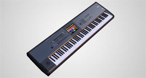 Synth Keyboard Korg 3d Model Turbosquid 1490608