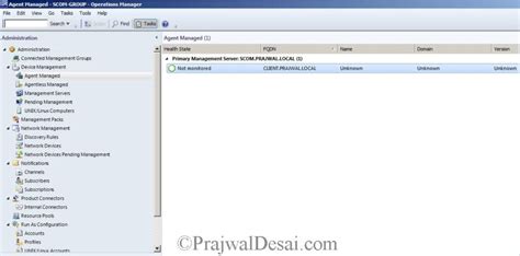 Install Scom Agent Using Command Line