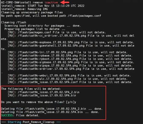 การอัพเกรด Firmware Cisco Catalyst 9300 Switch ผ่าน Cli Install Mode Ablenet