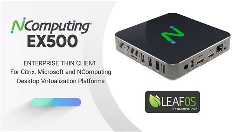 EX Thin Client By NComputing YouTube