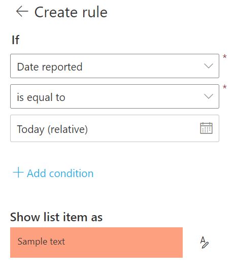 SharePoint List View Formatting Highlighting Items Older Than A Specific Number Of Days