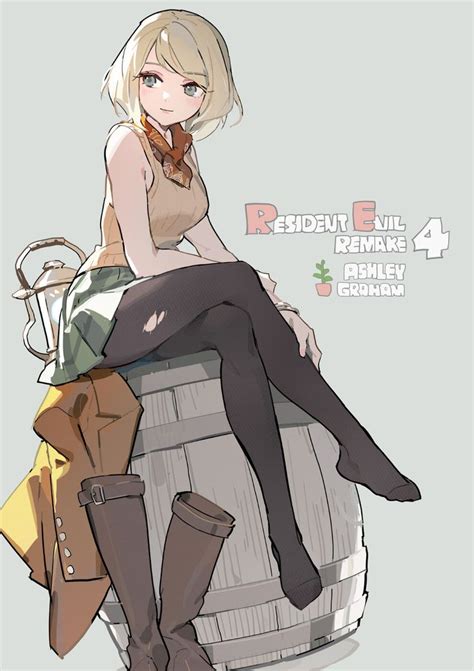 Re4 Ashleygraham Skyfire 天之火 Resident Evil Anime Resident Evil 4