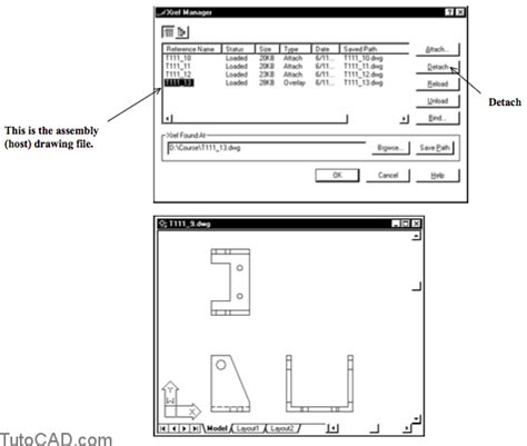 How To Use External Reference Files Xref Tutorial Autocad