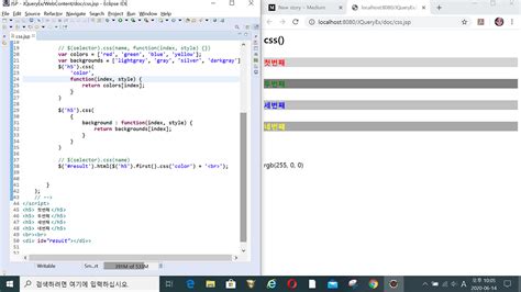 10주차 jquery doc event ajax 10주차 jquery by 박도희 medium