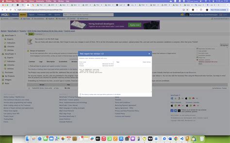 Error Publishing Dow Jones Robot Us30 Ea Robotic Trading Systems Expert Advisors And