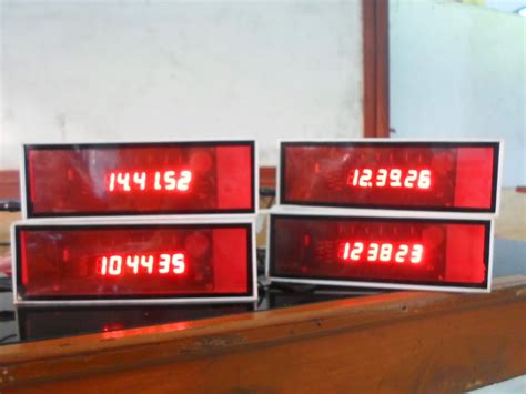 Membuat Jam Digital Sendiri Dengan 7 Segmen Dan Kumpulan LED Blog Edukasi