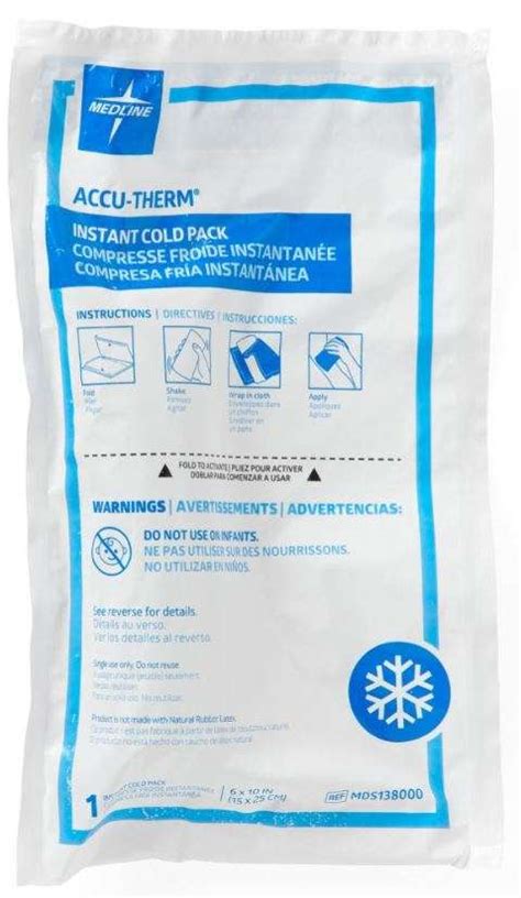 Wholesale Accu Therm Instant Heavy Weight Cold Packs 6 X 10
