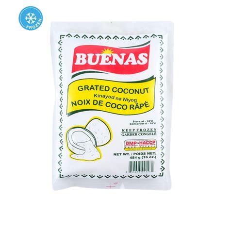 Buenas Grated Coconut 454g Filipino Store Asian Supermarket