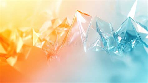 Colorful Abstract 3d Shapes Create Dynamic Visual Patterns With Layers Of Light And Shadow In A