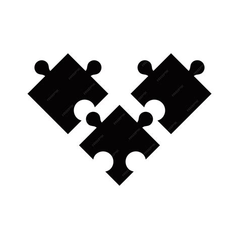 Premium Vector Puzzle Icon Vector Design Template