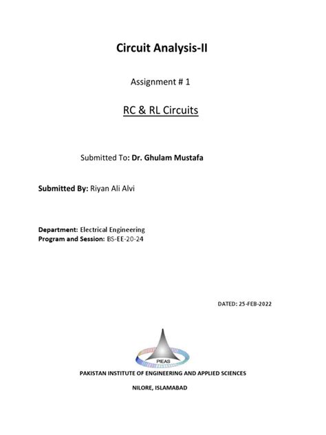 Circuit Analysis Pdf