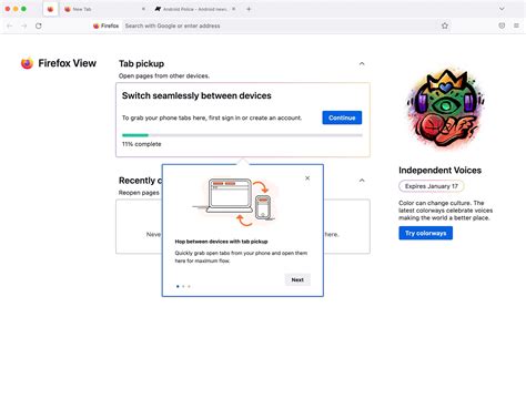 Firefox 106 Introduces Firefox View A New Way To Organize Recently