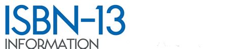 Isbn Information Isbn 13 Infoisbn 13 Info