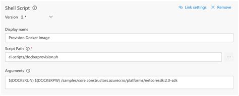 validating samples with docker and azure container registry · den