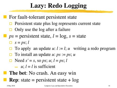 Lazy And Speculative Execution Ppt Download