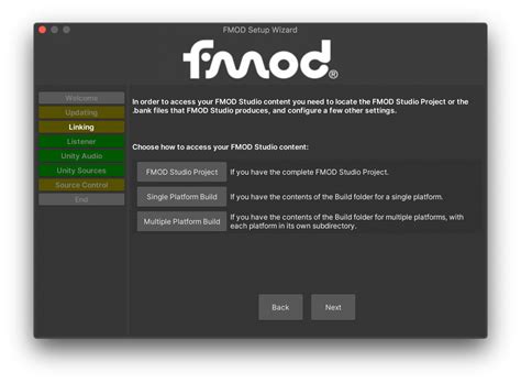 Fmod Integration Setup In Unity Alessandro Famà