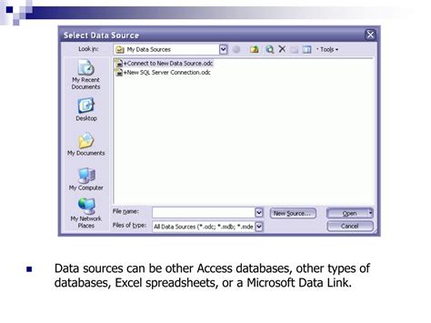 Ppt Microsoft Access 2003 Powerpoint Presentation Free Download Id16817