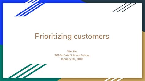 Customer Prioritization Pptx