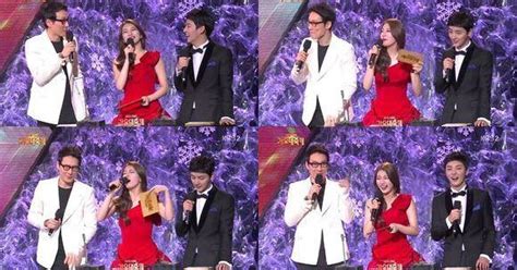 [가요대축제] Mc 수지 개콘 뿜엔터 패러디 자기야~