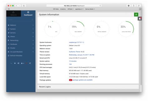 Webmin Beheer Je Raspberry Pi Vanuit Een Webbrowser • Raspberrytipsnl