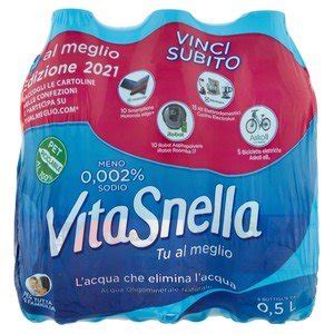 Vitasnella Acqua Naturale Vitasnella 6 Da L05 Foodwings
