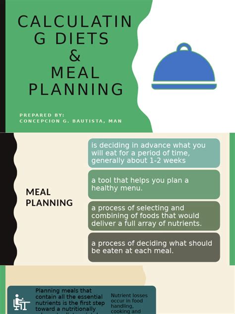 Lec 4 Calculating Diets And Meal Planning Lab Autosaved Autosaved Pdf