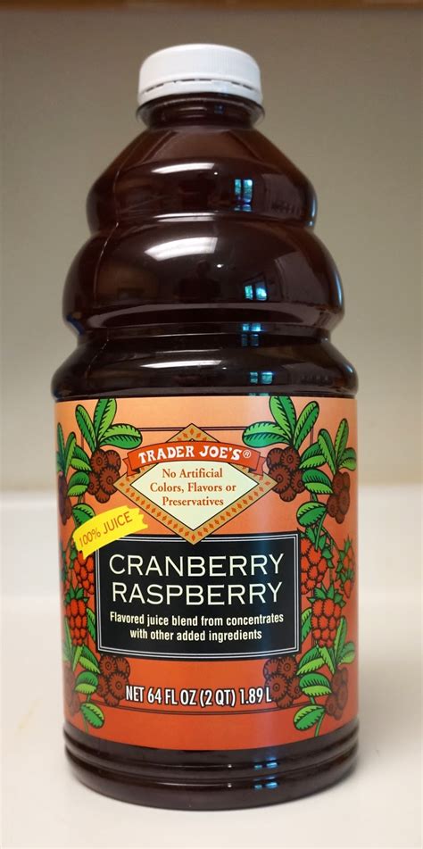 Exploring Trader Joe S Trader Joe S Cranberry Raspberry