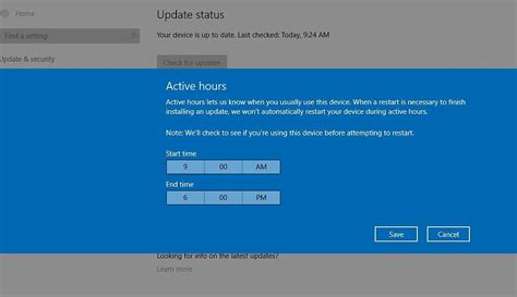 What Is Active Hours On Windows 10 And How To Configure Active Hours