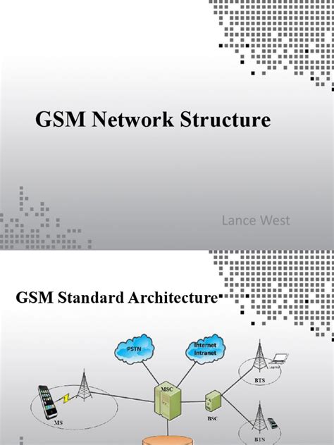 Gsm Network Structure Lance West Pdf Computer Networking Radio Resource Management