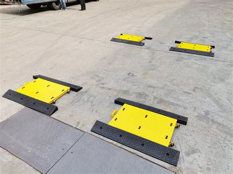 4 Weigh Pads Static Portable Axle Weigher Wireless Axle Load Scale 30