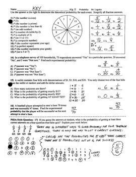 Introduction To Permutations Combinations Probability Notes PopQz W Keys