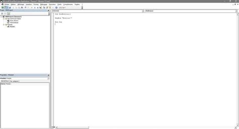 Cours Vba 4 Vbe Léditeur De Code Vba Excel