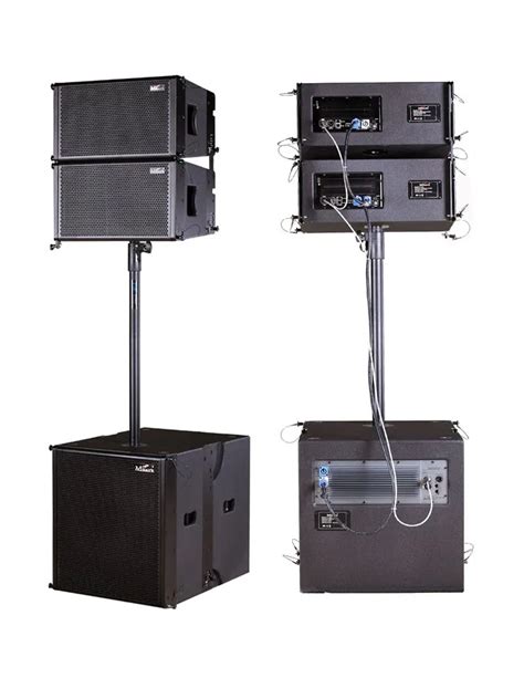 Admark Active 10 Line Array With Calss D Amplifier And Built In Dsp