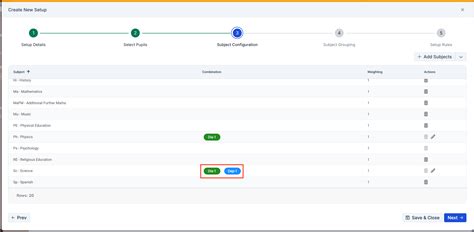 Options Options Setup Improved Display For Disallowed And Dependent Combinations Bromcom