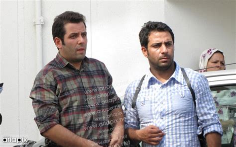 عکس های امیر رضا دلاوری و امین مومنی پور در پشت صحنه هوش سیاه