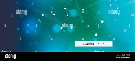 Graphic Abstract Background Connect Visualization With Dots And Lines Stock Vector Image Art