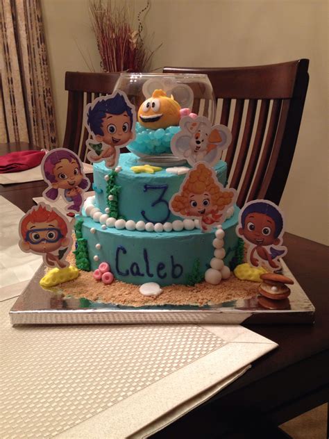 Bubble Guppies Birthday Cake