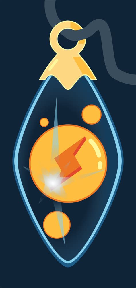 Lightning Necklace R Inkscape