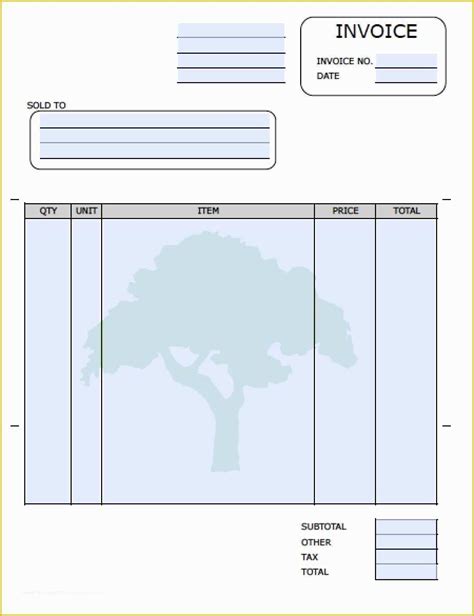 Free Tree Service Invoice Template Of Invoice Template For Dj Services Free Awesome Free Invoice