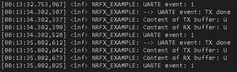 Txrxnonblocking Example Sends Extra Byte Of Zeros Nrf5340 Nordic Qanda Nordic Devzone