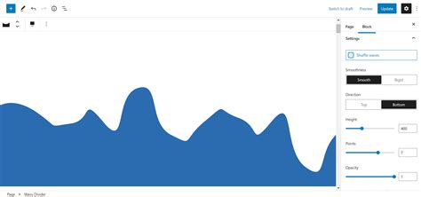 Creating Content Dividers With The Wavy Divider Wordpress Plugin Wp Tavern
