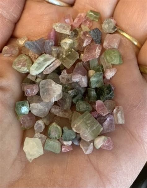 Assorted Tourmaline Rough Tumbled Soul Food Crystals