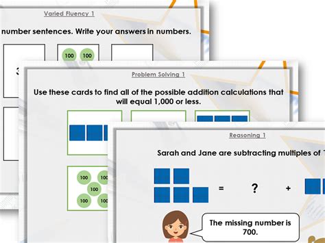 Year 3 Maths Add And Subtract Multiples Of 100 Lesson Autumn Block 2 By Classroom Secrets