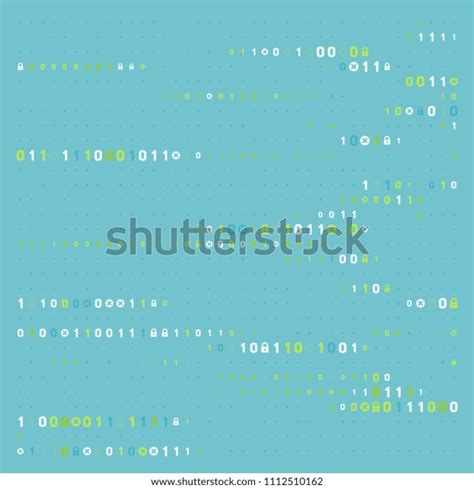 Streaming Abstract Binary Code Background Padlock Stock Illustration 1112510162 Shutterstock